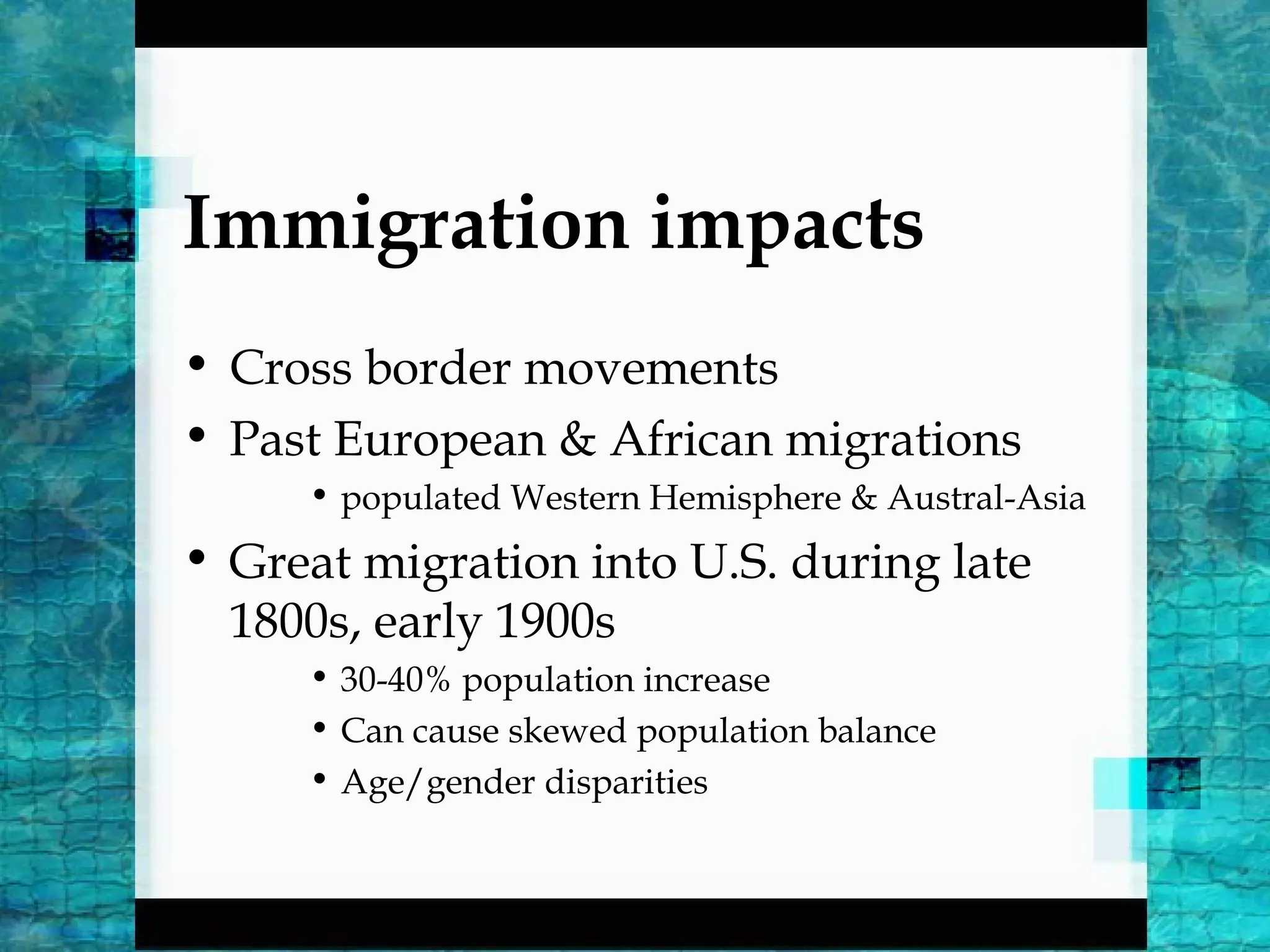 INTRODUCTION OF POPULATION GEOGRAPHY | PPT