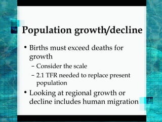 INTRODUCTION OF POPULATION GEOGRAPHY | PPT