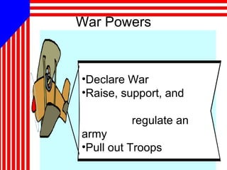 11 powers of congress | PPT