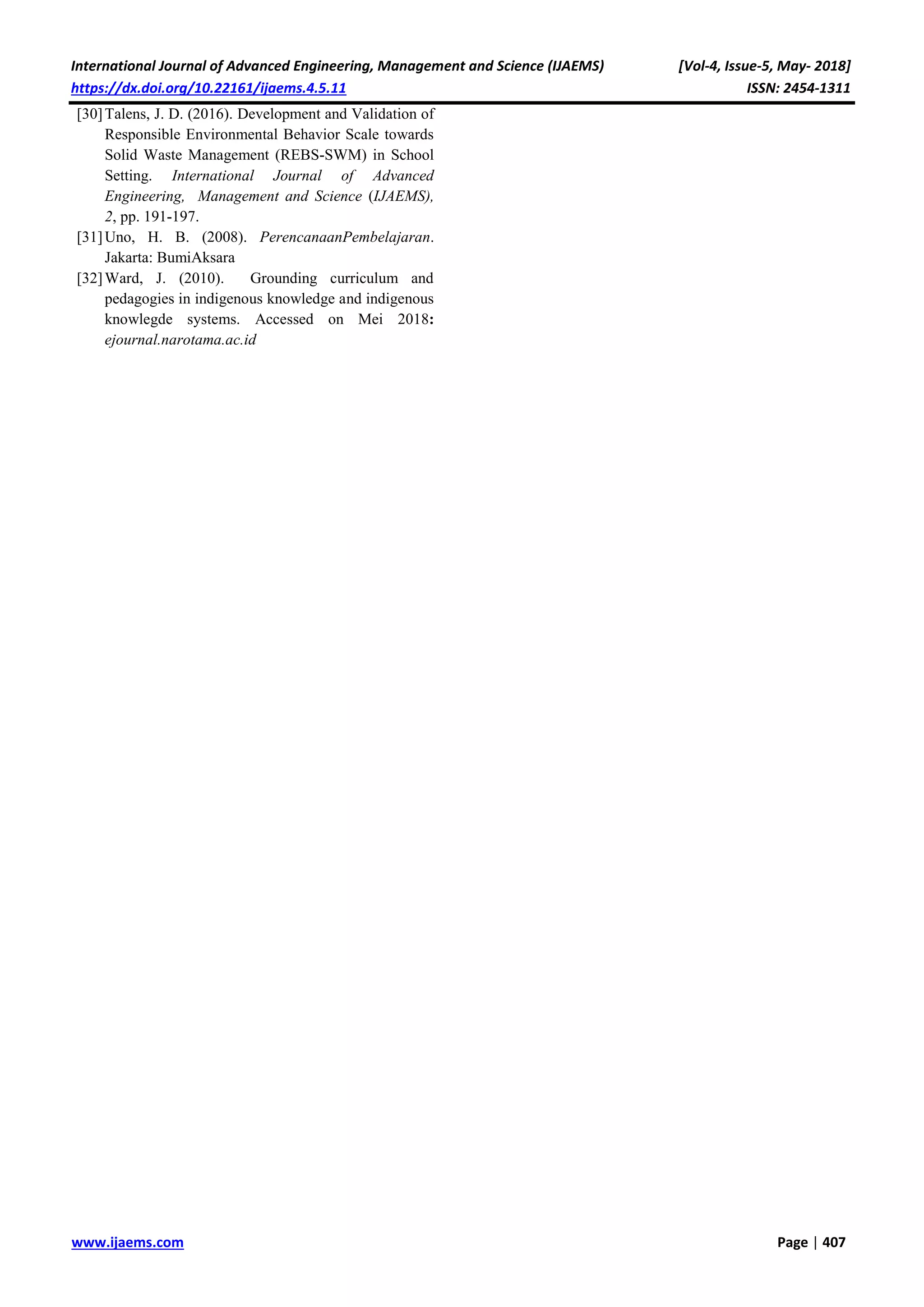 Practicality and Effectiveness of Student’ Worksheets Based on Ethno ...