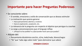 Preguntas poderosas | PPTX
