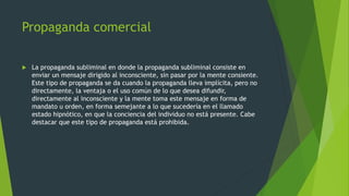 Los 11 Principios de la propaganda | PPTX