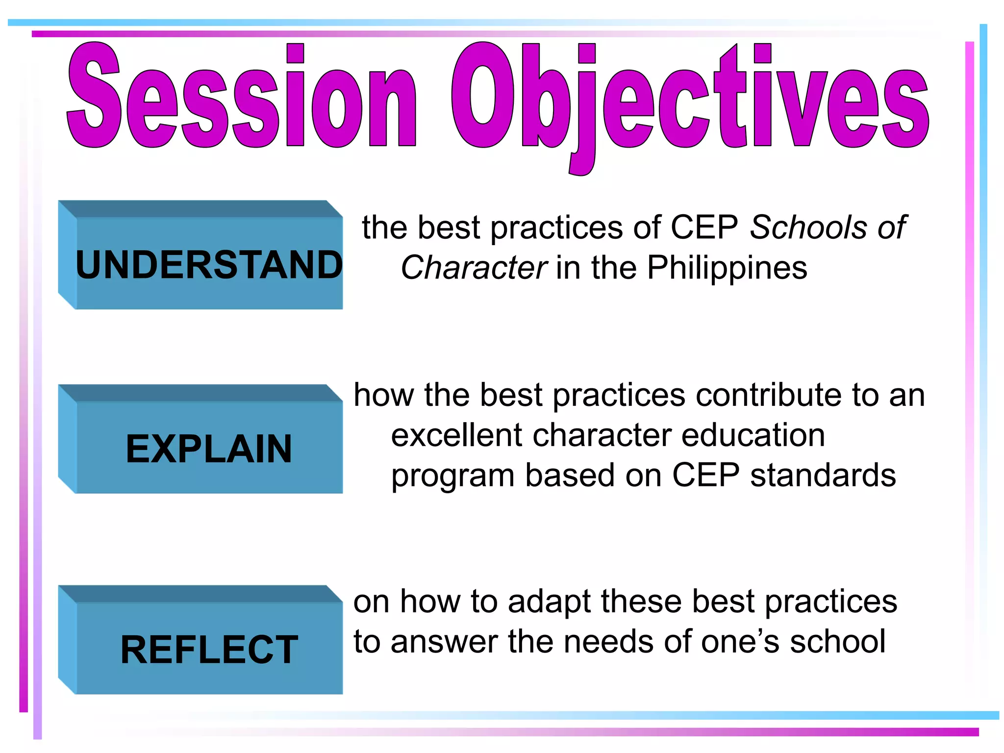 11 principles of effective character education | PDF