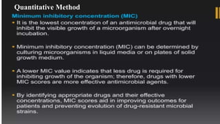 Procedure of sensitivity - Microbiology for Lab Technicians | PPTX