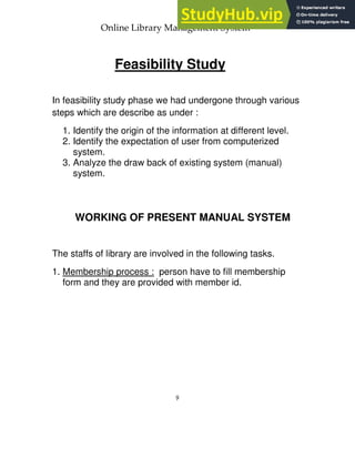 11 Project-Online Library Management System | PDF