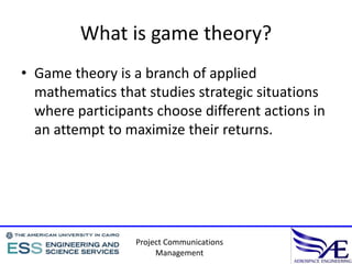Game Theory and Negotiations | PDF