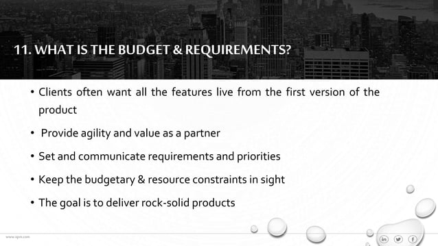 11 Project Scoping Questions that Every Manager Must Ask | PPT