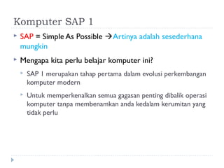 11 prosesor sap | PPT