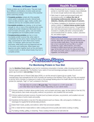 11 protein fda chart | PDF