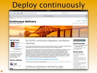 11 protips for smooth web application deployment | KEY