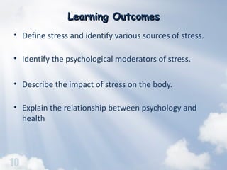 Psych 200 Health Psychology | PPT