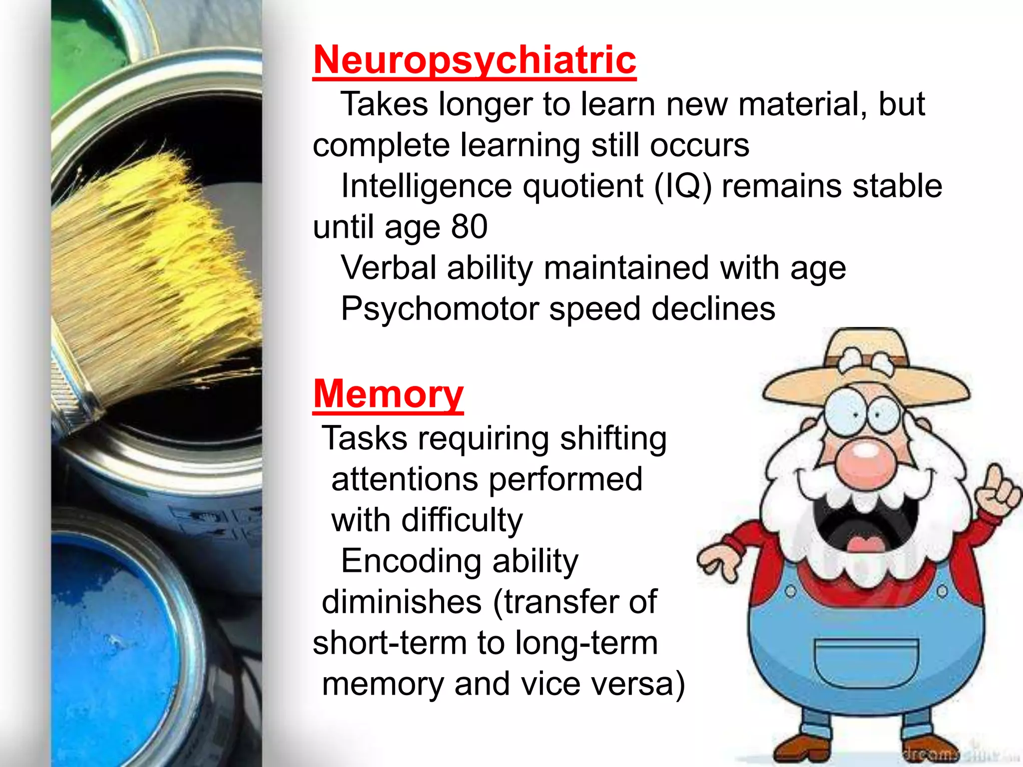 psychology of old age | PPTX