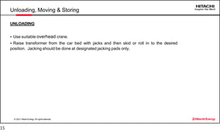 11 Potential transformer_Storage and transportation | PPTX