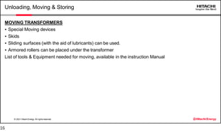11 Potential transformer_Storage and transportation | PPTX