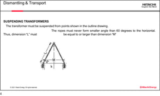 11 Potential transformer_Storage and transportation | PPTX