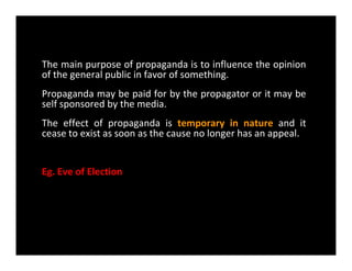 11 publicity n propaganda | PPT