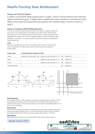 Reforço de armaduras de betão armado anti punçoamento | PDF