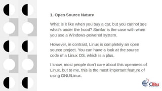 11 reasons why linux is better than windows | PPT