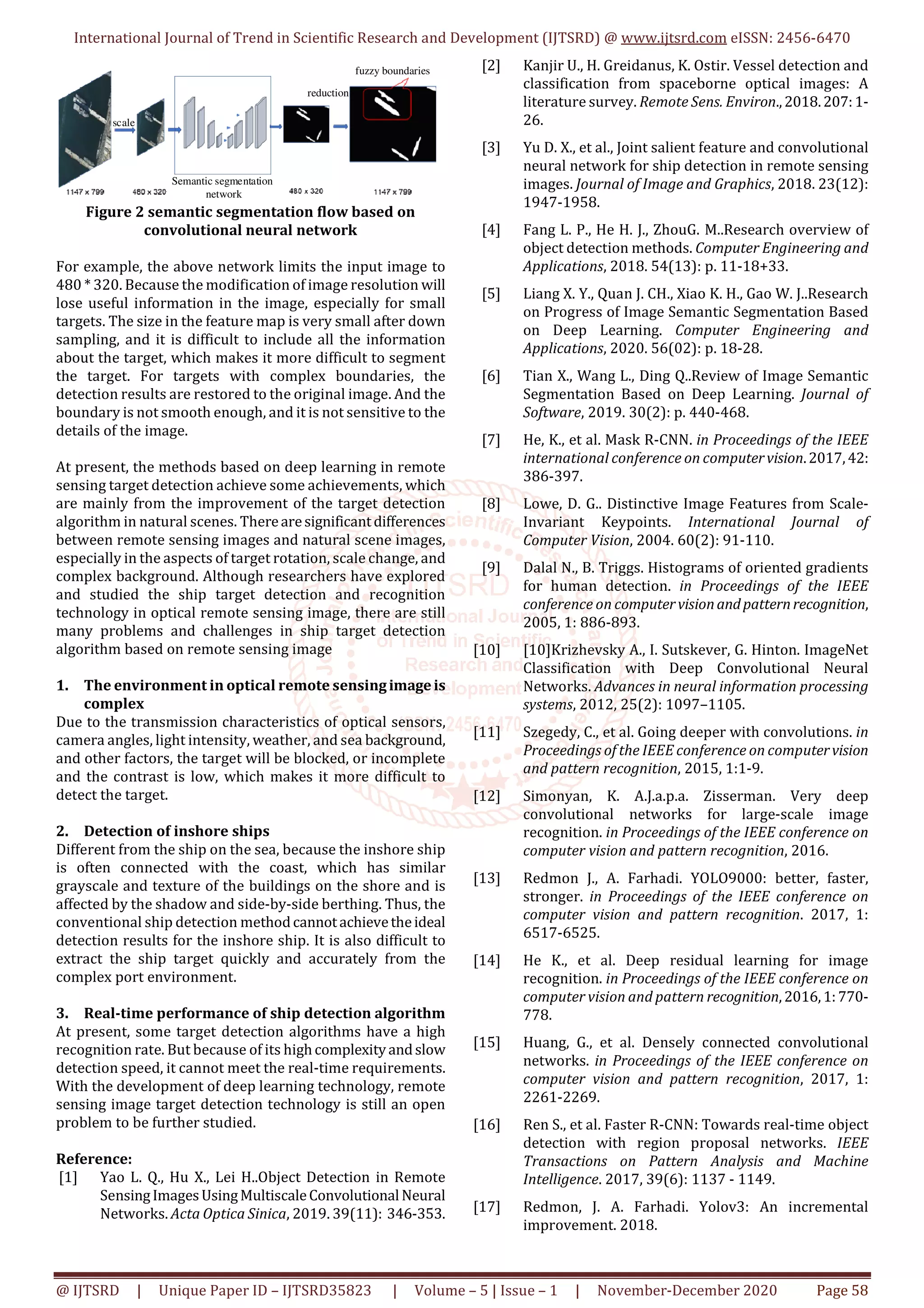 Research On Ship Detection In Visible Remote Sensing Images Pdf