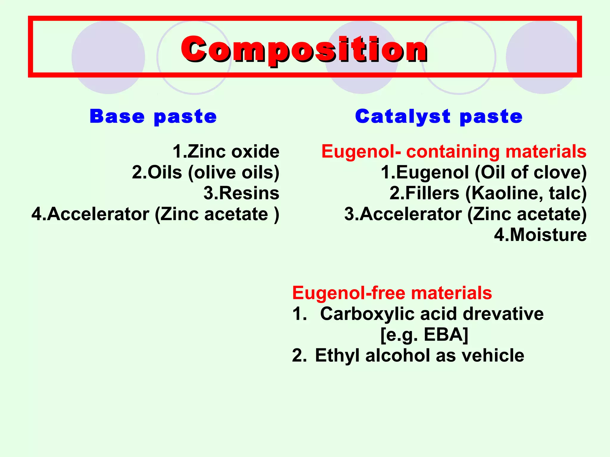 rigid impression materials dental material | PPT