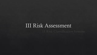 Risk Management: 11 Risk Classification System.pptx