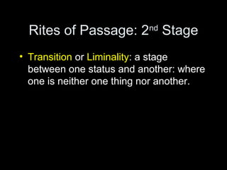 Rites/Rituals | PPT