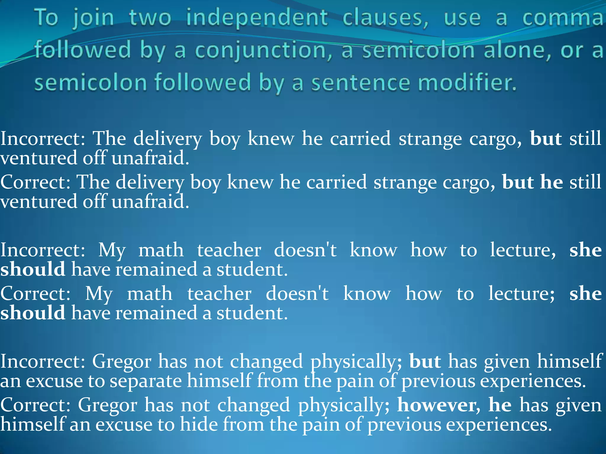 11 rules of writing, grammar, and | PPTX