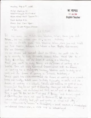 THE FUTURE IS IN OUR HANDS 11S2'S DRAFTS | PDF