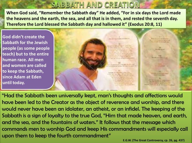 11 sabbath gift from eden | PPT