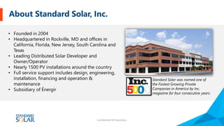 Community Solar Overview - Standard Solar | PDF