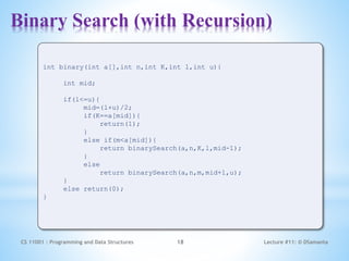 Introduction of Searching in data structure & its types. | PPTX