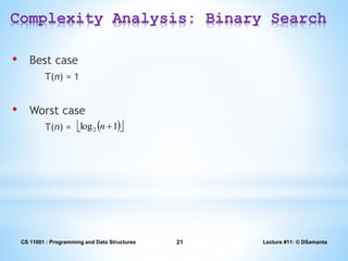 Introduction of Searching in data structure & its types. | PPTX