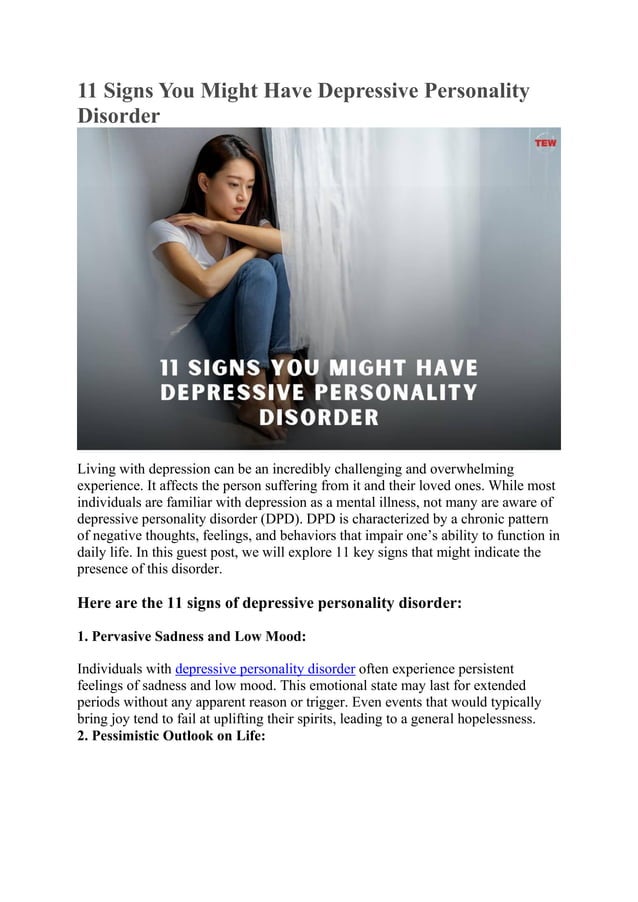 11 Signs You Might Have Depressive Personality Disorder.pdf