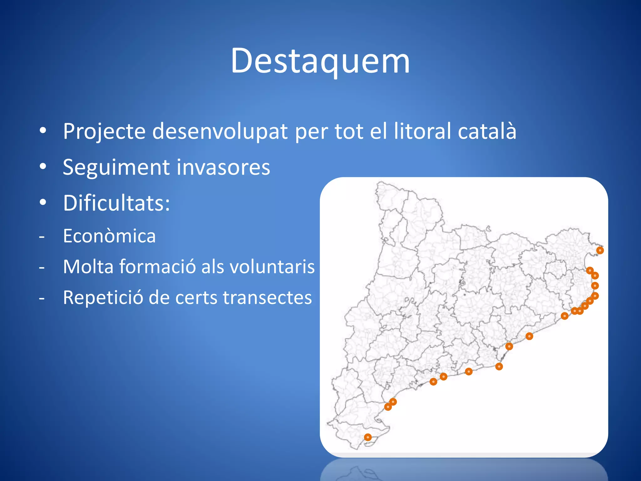 SILMAR - Xarxa de seguiment de la biodiversitat marina del litoral ...