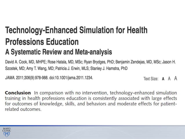 Medical Simulation 3.0 | PPTX
