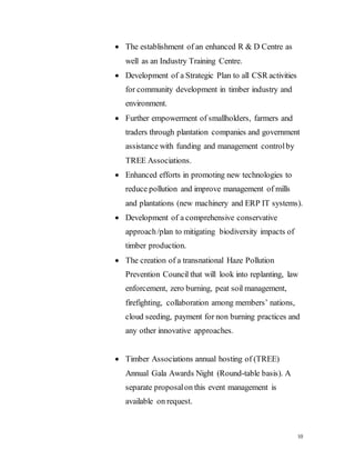 11 Strategic Initiatives for the Timber Industry | DOCX