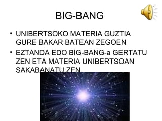 11 slava unibertsoa | PPT