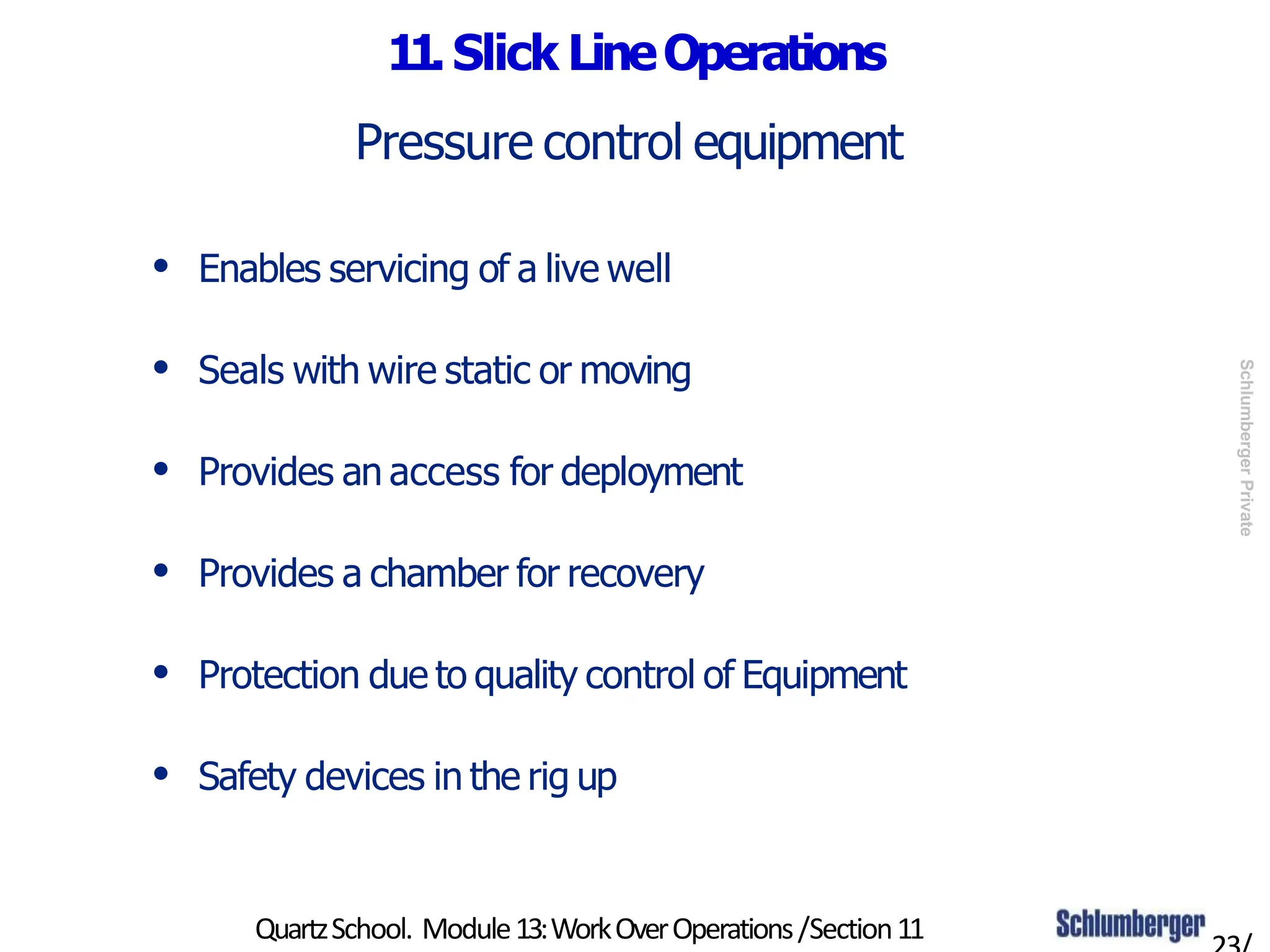 11 Slickline Operations.pptx | Off-Road Vehicles | Auto Body Styles