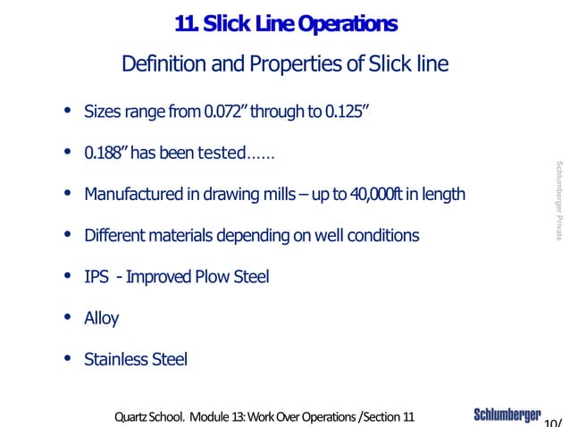 11 Slickline Operations.pptx | Off-Road Vehicles | Auto Body Styles