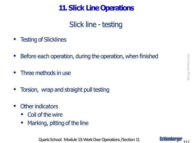 11 Slickline Operations.pptx | Off-Road Vehicles | Auto Body Styles