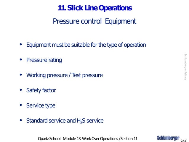 11 Slickline Operations.pptx | Off-Road Vehicles | Auto Body Styles