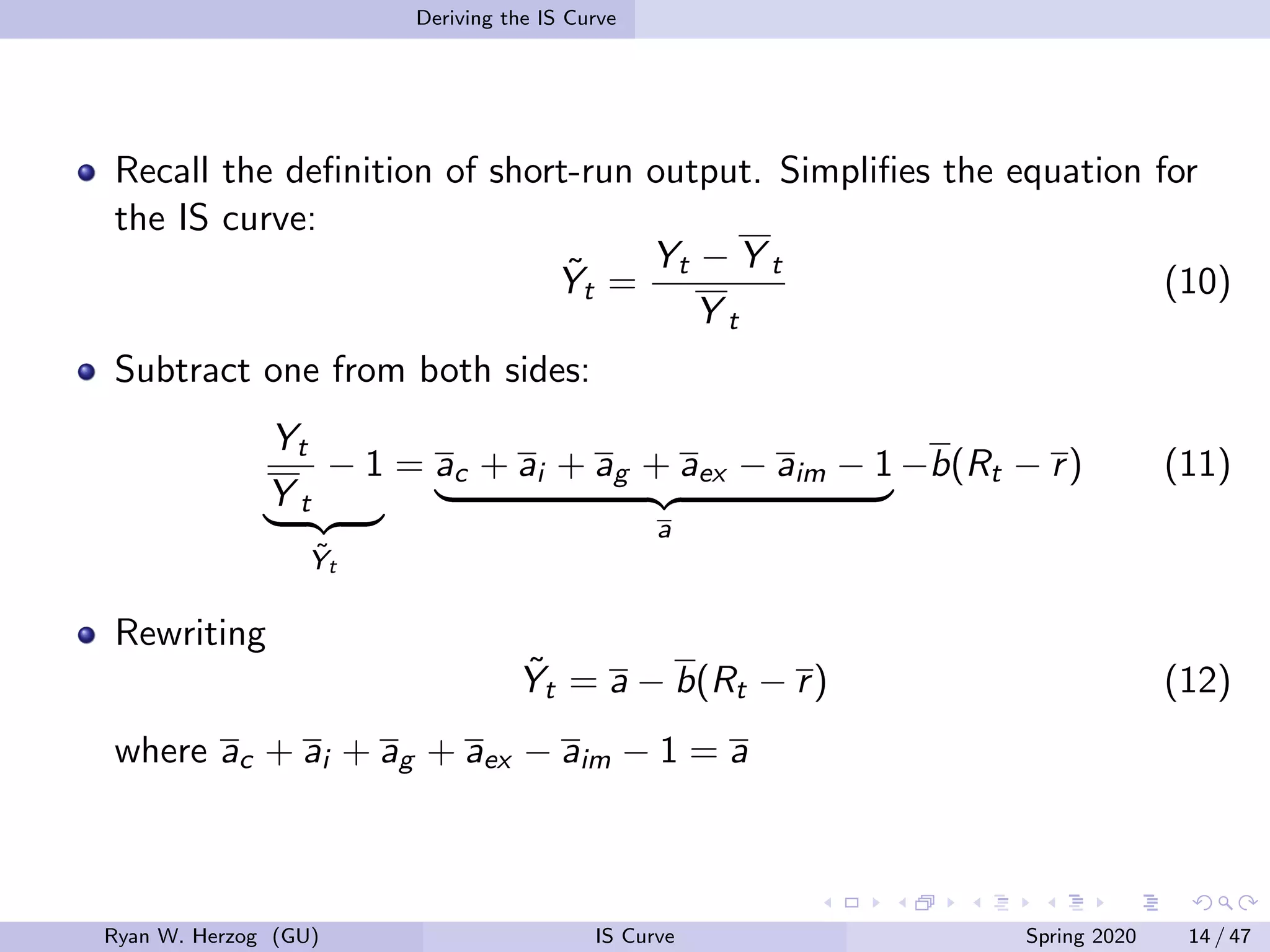 Chapter 11 - IS Curve | PDF