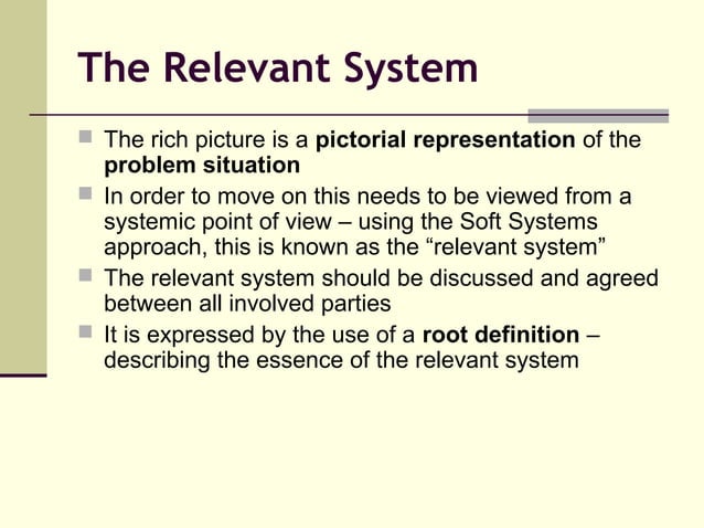 Soft Systems Methodology | PPT | Science