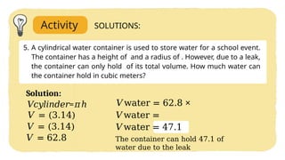 11 Solving Problem Involving Volume of Cylinder.pptx