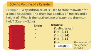 11 Solving Problem Involving Volume of Cylinder.pptx