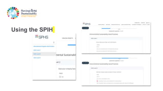 Sustainable Procurement Index for Health (SPIH) Clinic | PPT