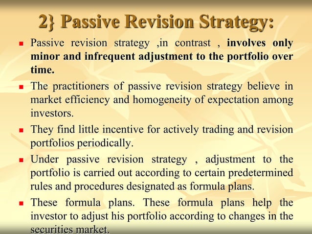 11 S&PM PPT portfolio revision.ppt