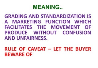 11 standards of agriculture produces d | PPTX | Agriculture | Industries