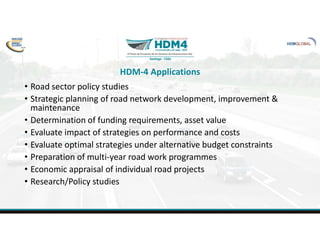 Una introducción a HDM-4 | PDF