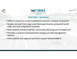 Una introducción a HDM-4 | PDF